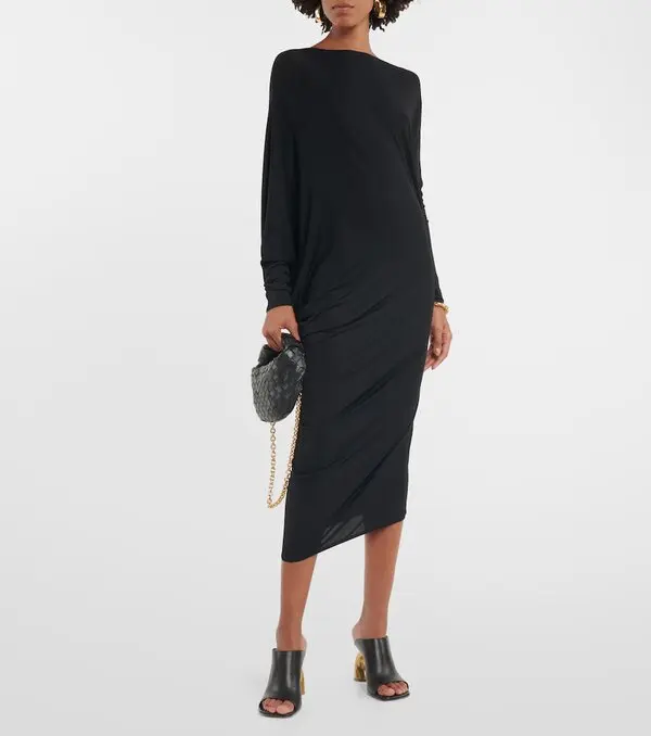 Wolford Crêpe Jersey Midi Dress