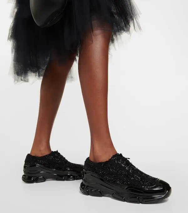 Simone Rocha Embellished Low-top Sneakers