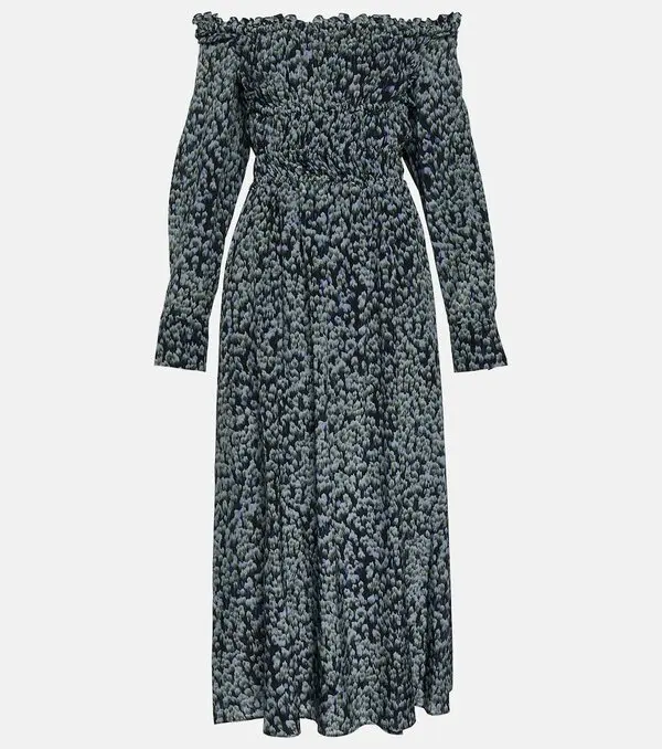 Altuzarra Lillian Printed Midi Dress - Multicoloured