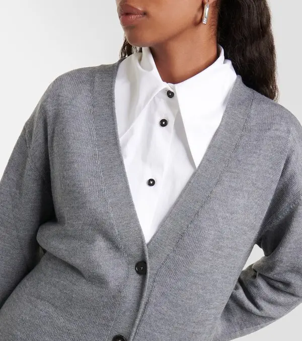 JIL SANDER Wool Cardigan
