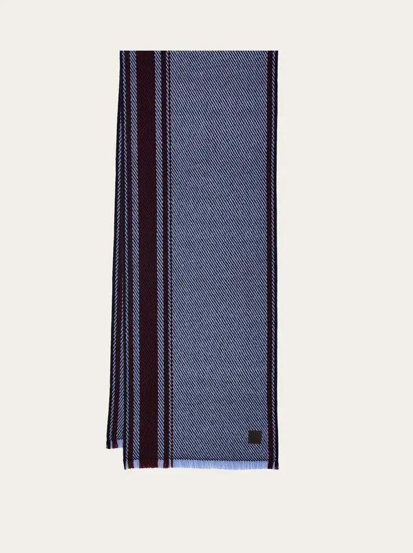 FERRAGAMO Cashmere Scarf - Blue