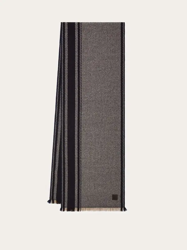 FERRAGAMO Cashmere Scarf - Brown