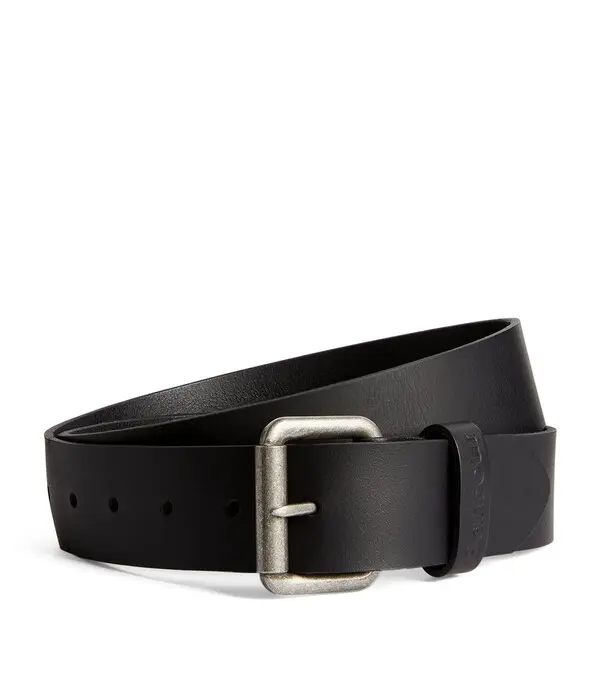 Barbour Leather Belt - Black