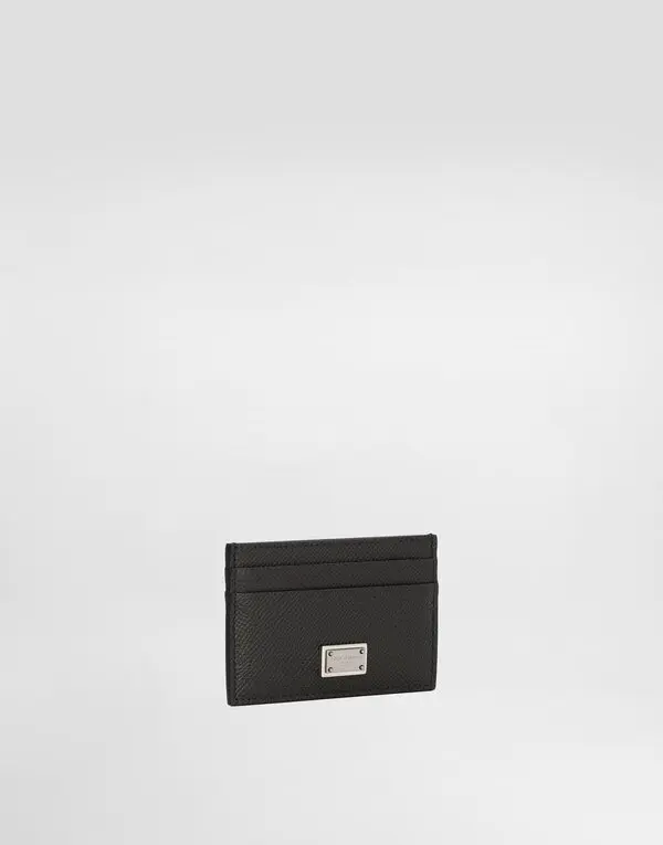 Dolce & Gabbana Dauphine Calfskin Card Holder - Grey