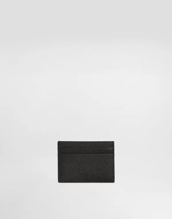 Dolce & Gabbana Dauphine Calfskin Card Holder - Grey