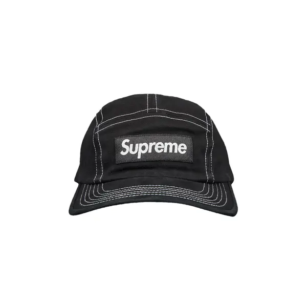 Supreme Twill Camp Cap - Black