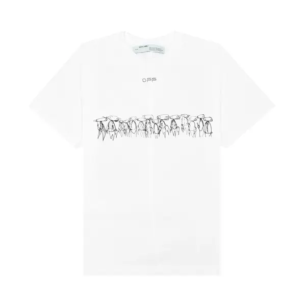 Off-White Futura Atoms Over T-shirt - White