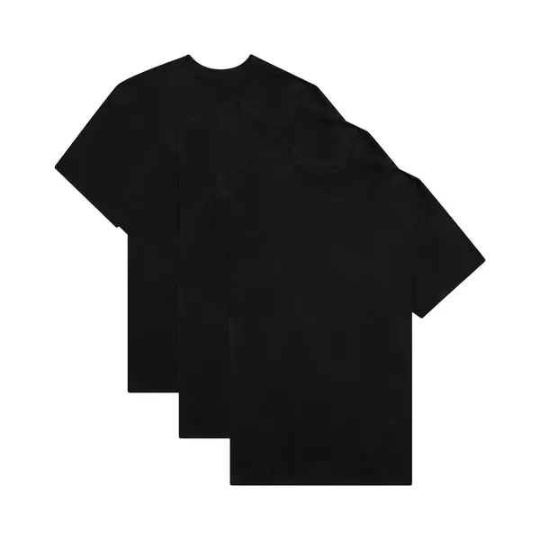 Fear Of God 3 Pack Short-sleeve Tees - Black