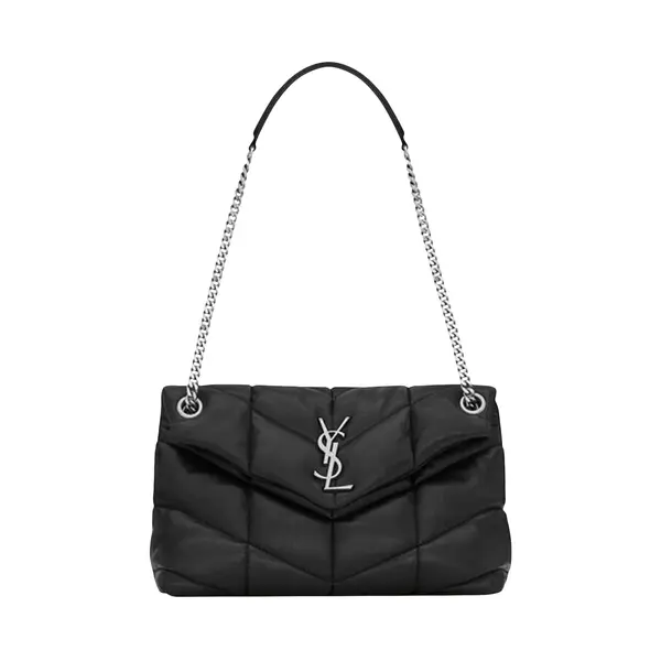 Saint Laurent Puffer Small Bag - Black