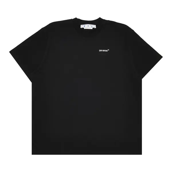 Off-White Caravag Arrow Over Short-sleeve Tee - Black