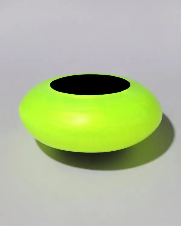 Alexis Bittar Puffy Bangle Bracelet - Neon Yellow