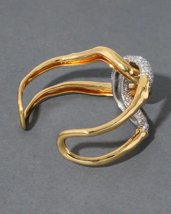 Alexis Bittar Solanales Interlocked Cuff Bracelet