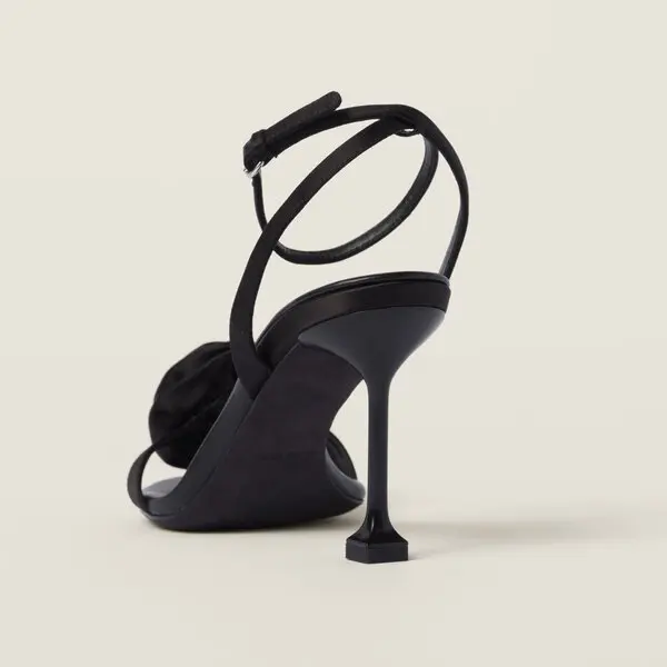Miu Miu Satin Sandals