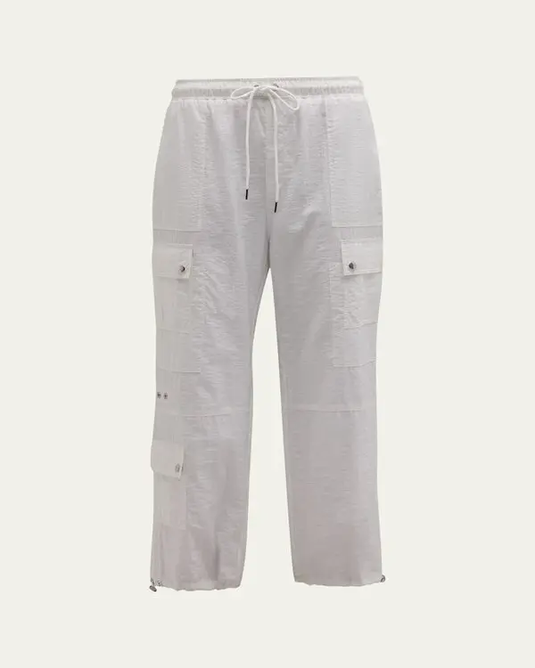 Cinq À Sept Nitsan Tie-cuff Cargo Pants - White