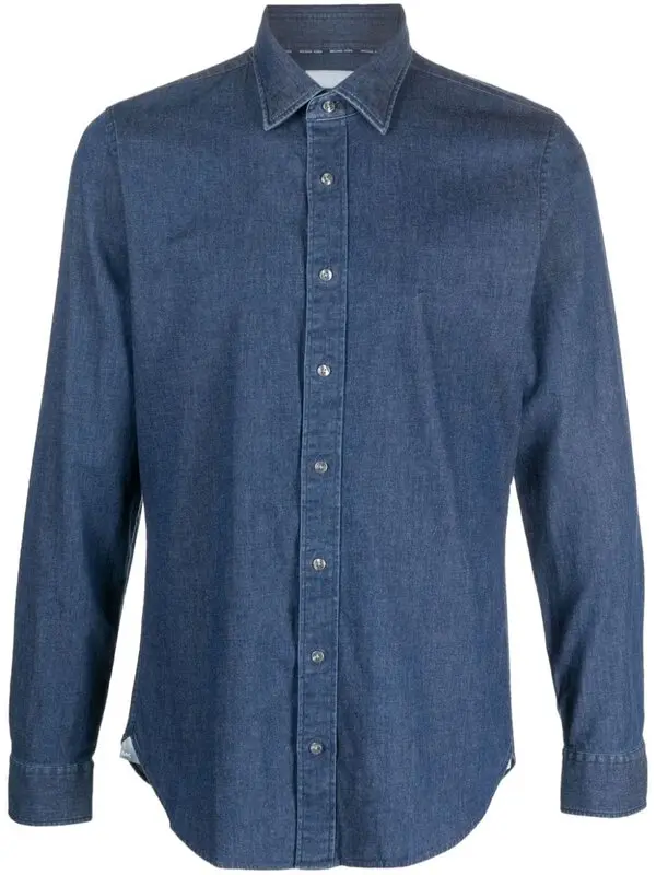 Michael Kors Long-sleeve Denim Shirt