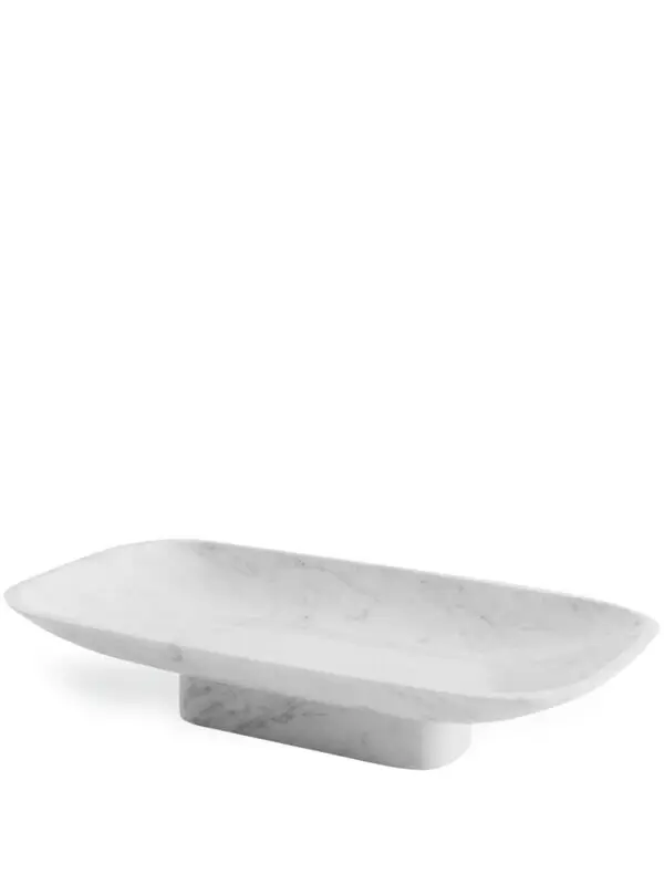 MARSOTTO EDIZIONI Pia Rectangle-shape Tray - White