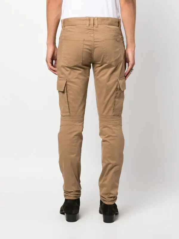 Balmain Zip-detail Skinny-leg Trousers