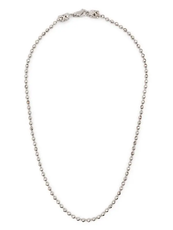 Emanuele Bicocchi Beaded Necklace - Silver