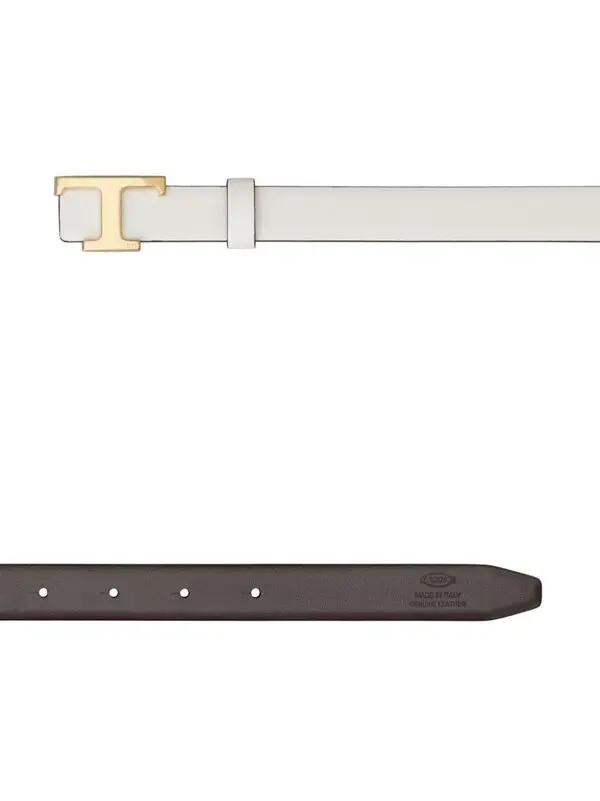 TOD'S T-timeless Leather Belt - Brown