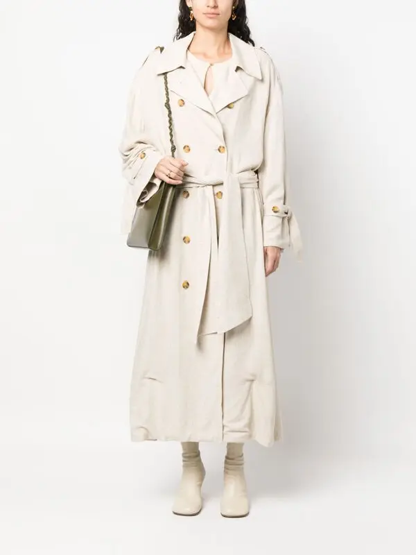 BY MALENE BIRGER Alanise Double-breasted Trench Coat