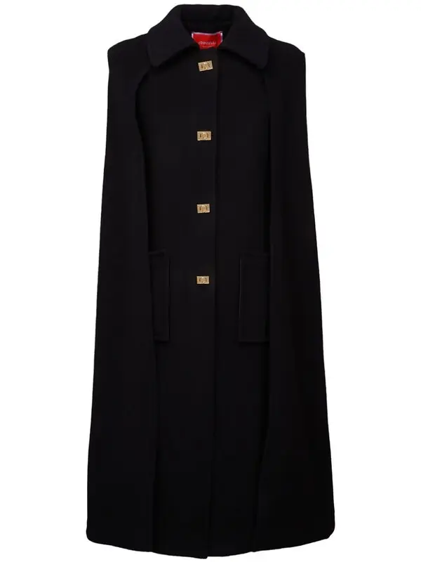 La DoubleJ Milano Cady Cape - Black