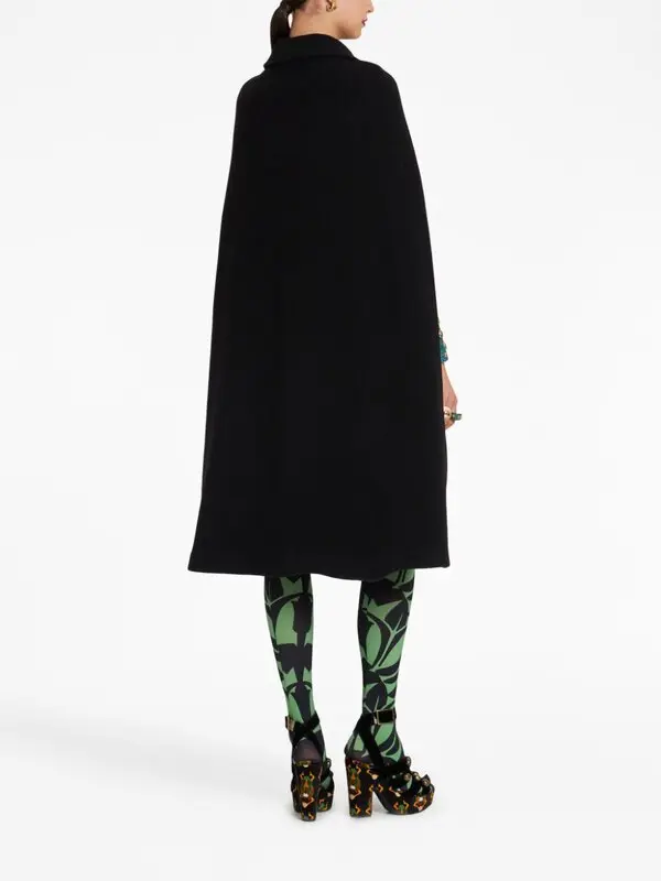 La DoubleJ Milano Cady Cape - Black