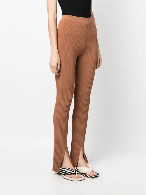 Nanushka Front-slit Leggings