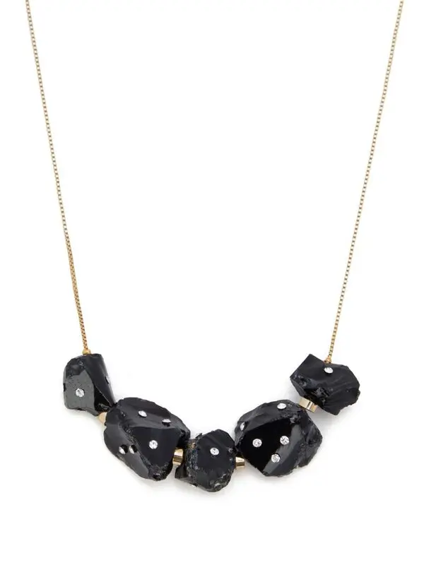 Marni Polka Dot-motif Chain Necklace - Gold
