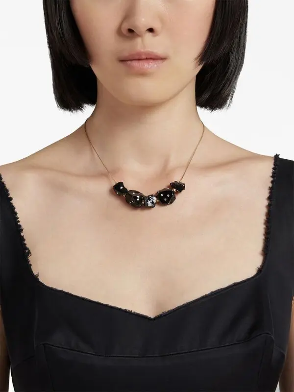 Marni Polka Dot-motif Chain Necklace