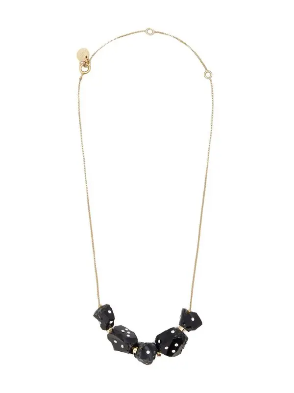 Marni Polka Dot-motif Chain Necklace