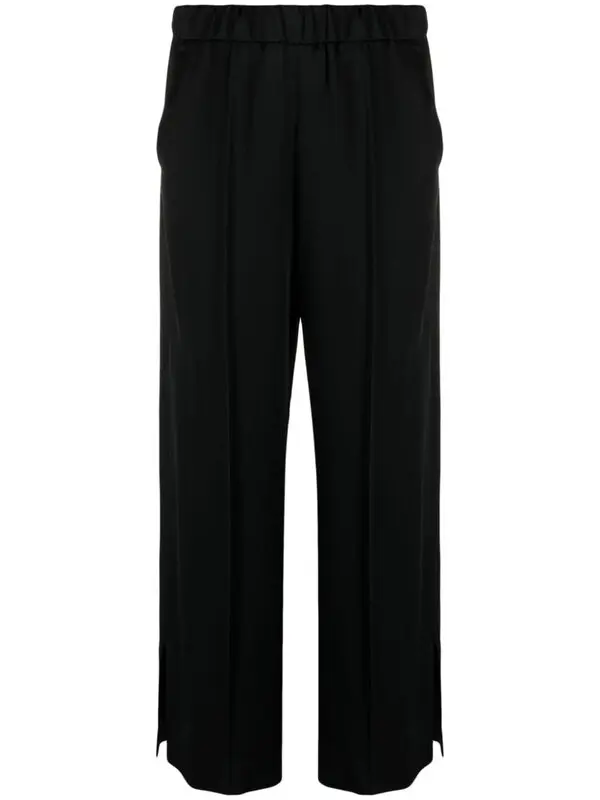 JIL SANDER Elasticated Waistband Wide-leg Trousers