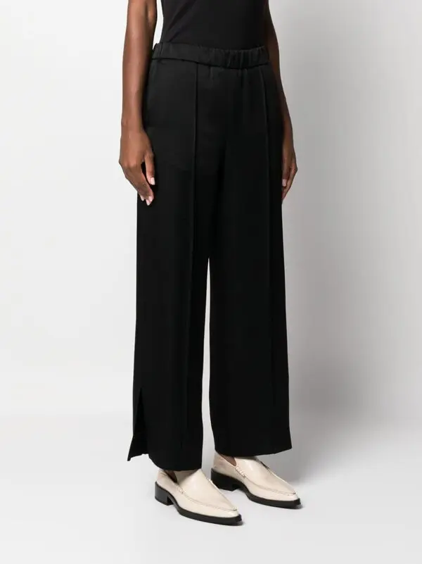 JIL SANDER Elasticated Waistband Wide-leg Trousers
