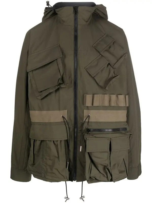 Sacai Matte Blouson Reversible Taffeta Jacket