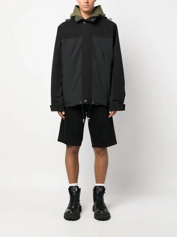 Sacai Matte Blouson Reversible Taffeta Jacket