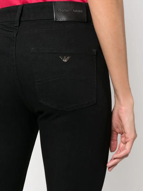 Emporio Armani Mid-rise Slim-fit Jeans