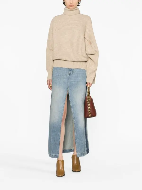 Stella McCartney Regenerated Cashmere Cape Jumper