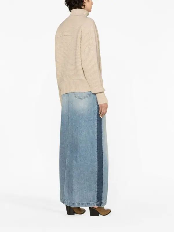 Stella McCartney Regenerated Cashmere Cape Jumper