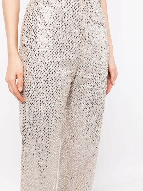 SAIID KOBEISY Sequin-embellished Trousers
