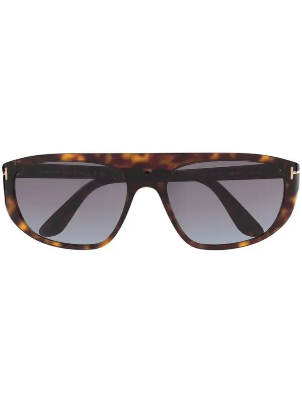 TOM FORD Square-frame Sunglasses - Brown