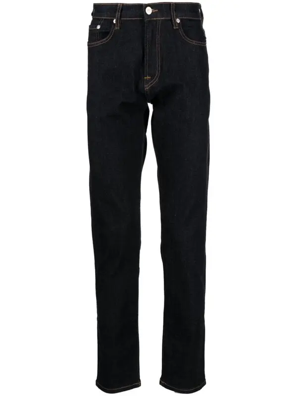 Paul Smith Mid-rise Slim-fit Jeans - Blue