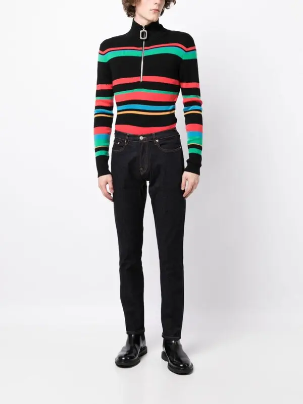 Paul Smith Mid-rise Slim-fit Jeans - Blue