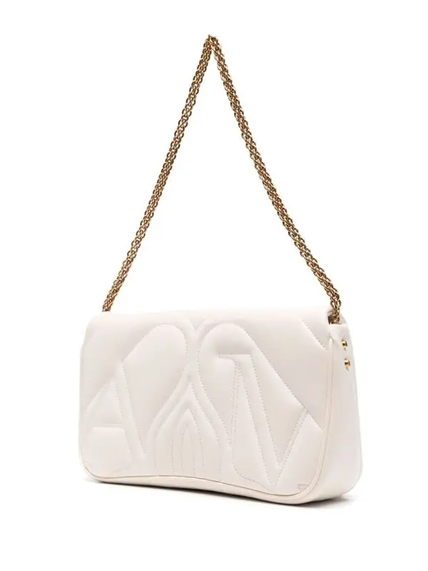 Alexander McQueen The Seal Cross Body Bag - White