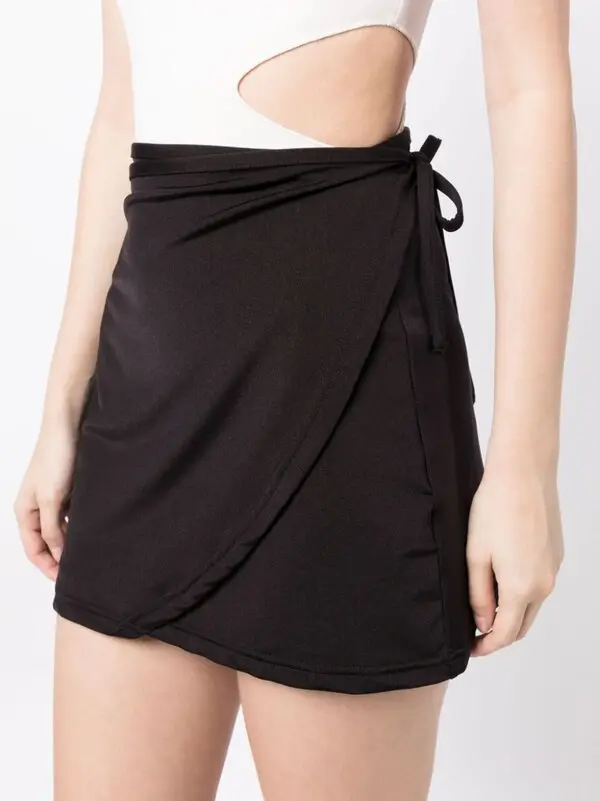 OPÉRASPORT Wrap-design Miniskirt