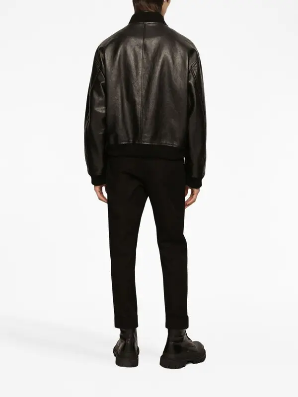 Dolce & Gabbana Pressed-crease Cropped Trousers