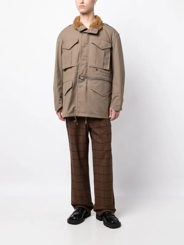 Kolor Shearling-collar Jacket