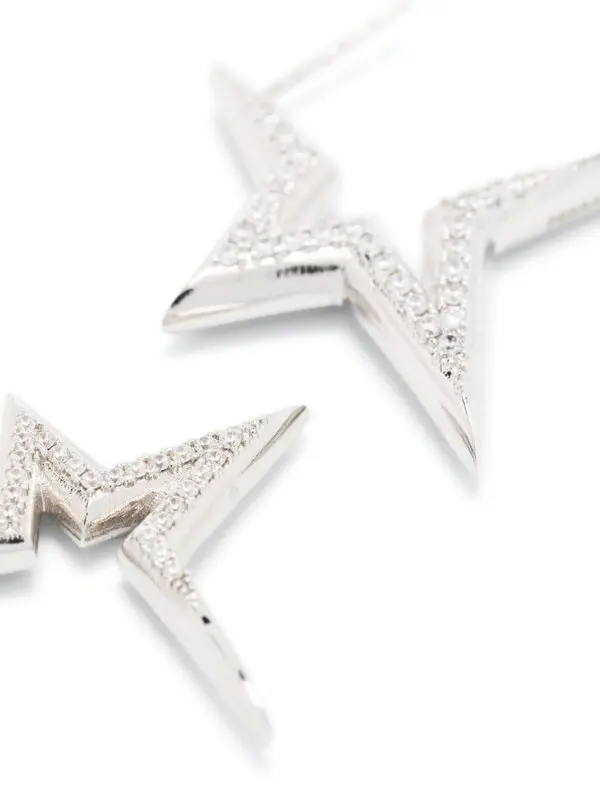 FERRAGAMO Crystal-embellished Star Post Earrings