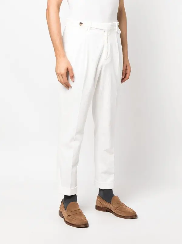 Brunello Cucinelli Corduroy Straight-leg Trousers