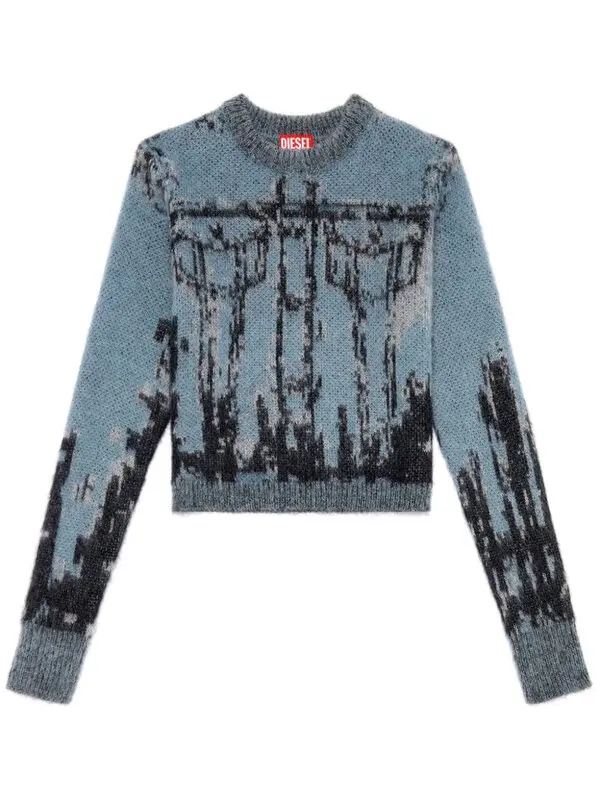 DIESEL® M-symi Round-neck Jumper