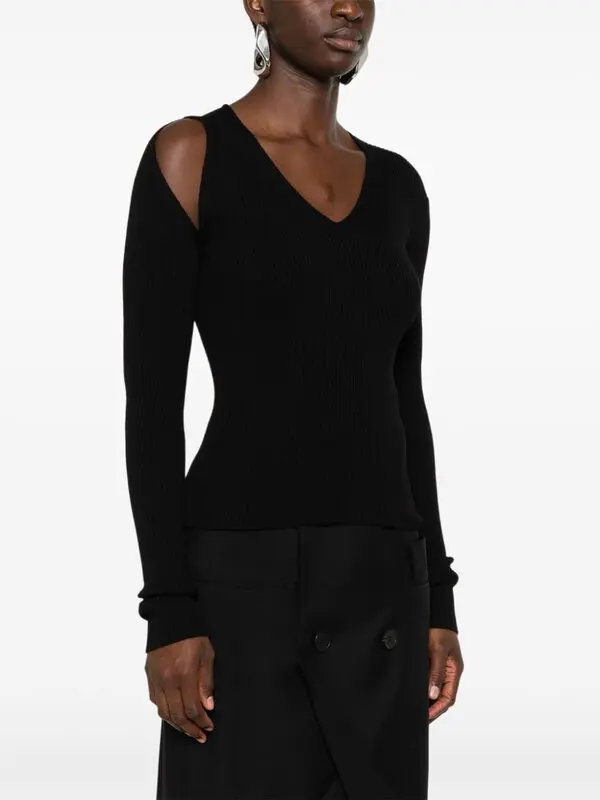 Alexander McQueen Cut-out Detail Sweater