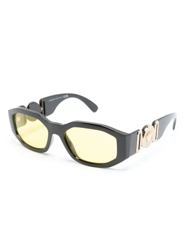 Versace Medusa Biggie Rectangle Sunglasses
